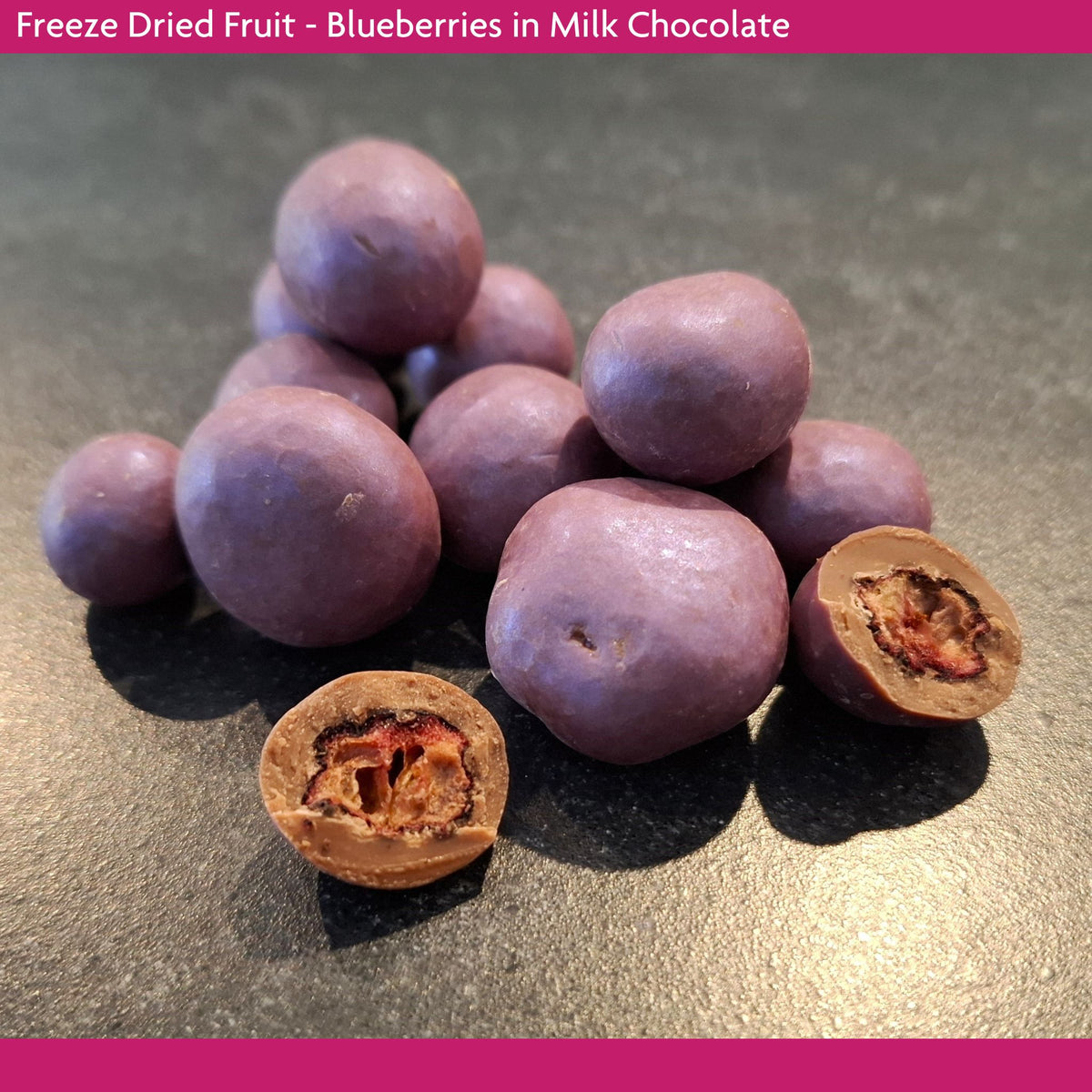 Blueberries in Milk Chocolate– Cocoa Rouge
